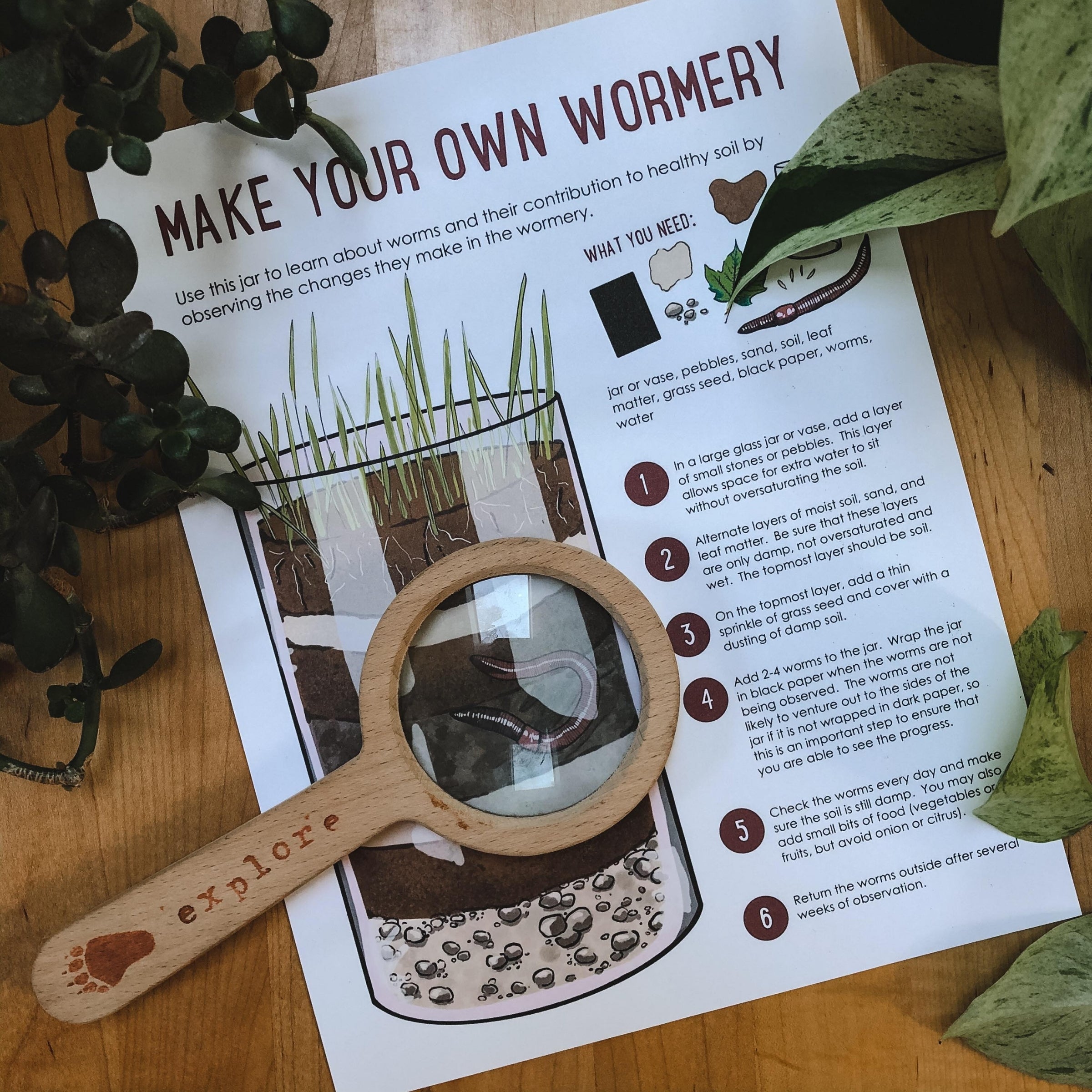 HOW TO MAKE YOUR OWN WORMERY – Tanglewood Hollow